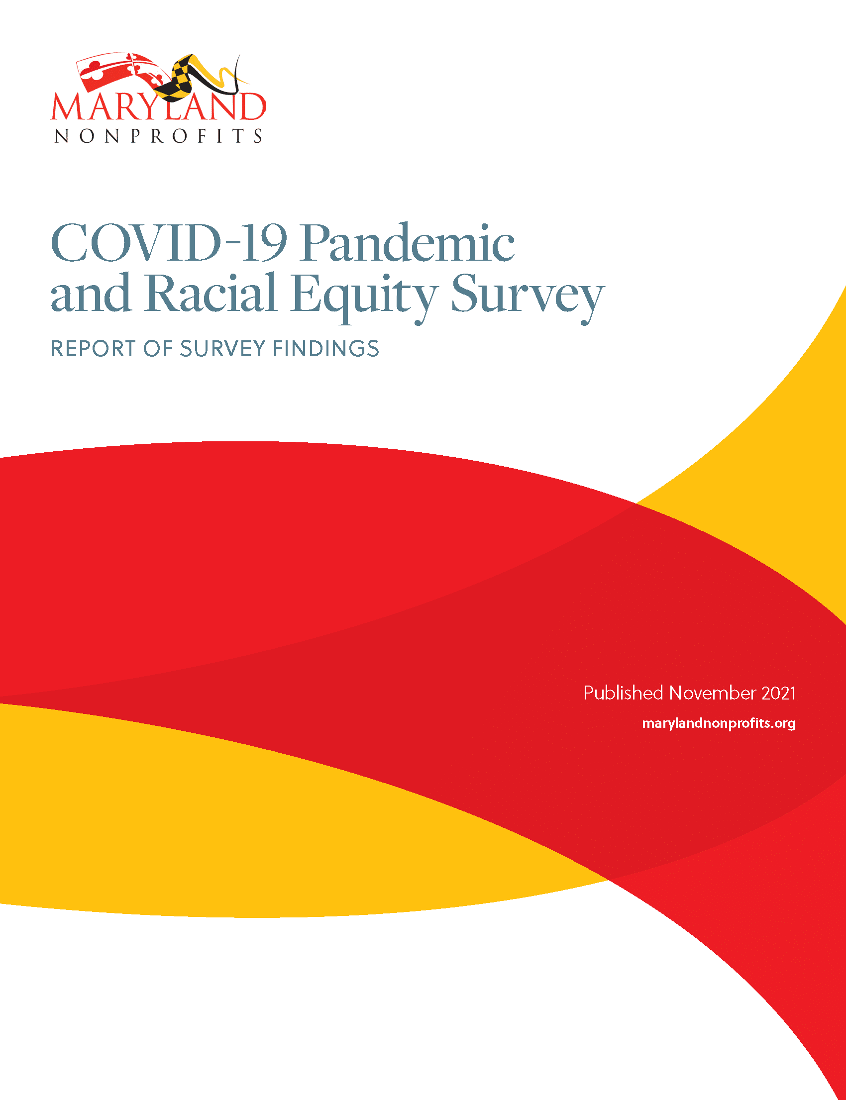 COVID-19 Pandemic and Racial Equity Survey - Maryland Nonprofits
